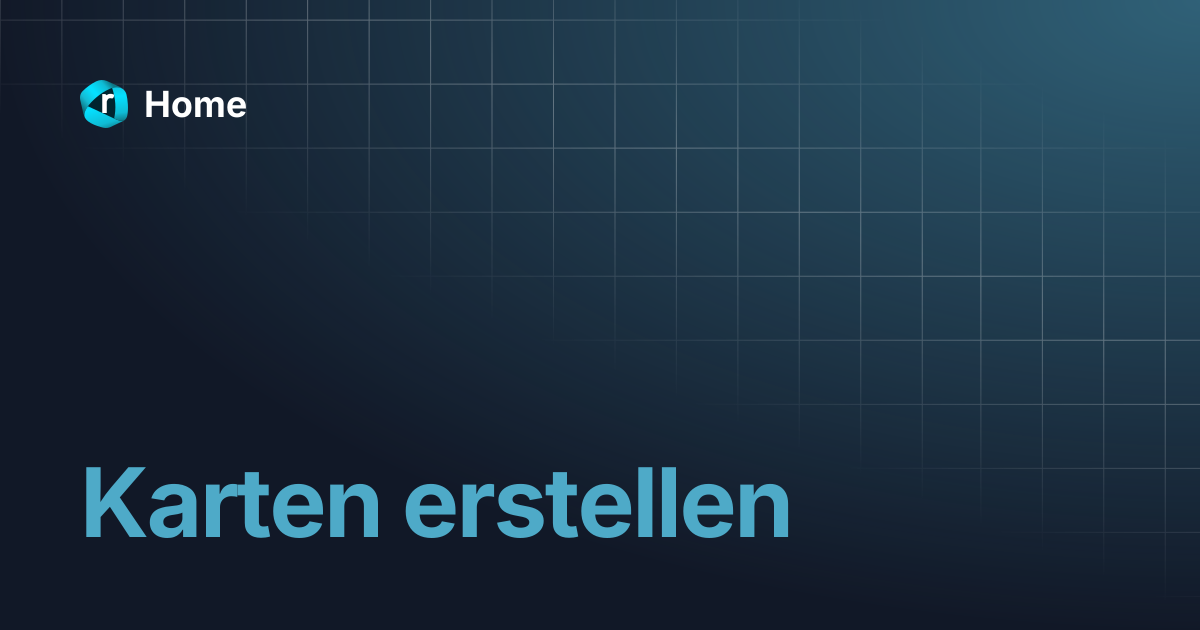 Karten erstellen | Student:innen | Home